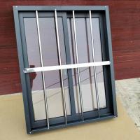 China Modern Design Aluminum Alloy Push-Pull Sliding Windows Horizontal Anti-Theft Folding Screen Roller Blind Rural Self-Built for sale