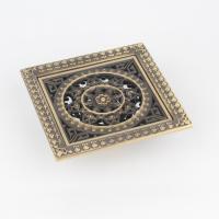 China BANGQI Antique Brass Square Shower Drain Hot Sale Floor Drain from China for sale