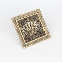 China BANGQI Modern Design Square Shower Floor Drain Firmer Quality Brass for Hotel Usage Good Price Basin Accessory for sale
