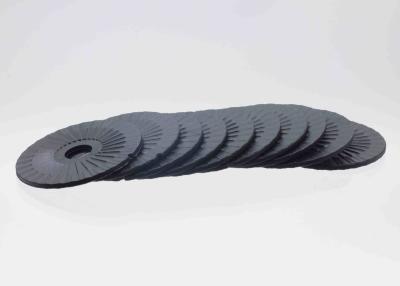 China PP Black Plastic Washer 3mm Thickness 11mm ID 48mm OD Industrial Flat Spacer for sale