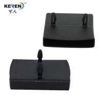 China Black PE Double Bed Slat Holder 57mm Wide 32mm Pin Distance Strong Load Bearing for sale