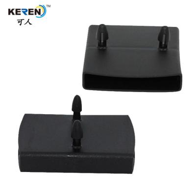 China Black PE Double Bed Slat Holder 57mm Wide 32mm Pin Distance Strong Load Bearing for sale