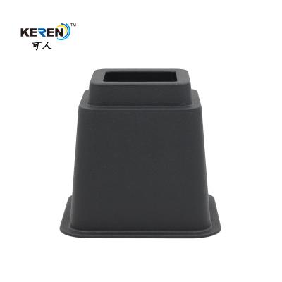 China KR-P0257 5 Inch Plastic Bed Risers PP Polypropylene Heavy Duty 2000 lbs Capacity for sale