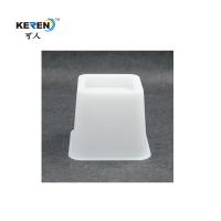 China White Plastic Adjustable Bed Risers Set of 4 3 Inch 2000 lbs Heavy Duty PP for sale