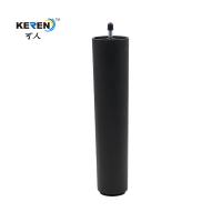 China Black Plastic Furniture Feet for Bed Frame PP Material 260mm Height 205g for sale