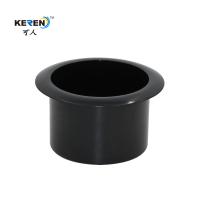China ABS Polished Recessed Cup Holder 113mm Top Diameter for Cuddle Chair Strong Load Bearing for sale