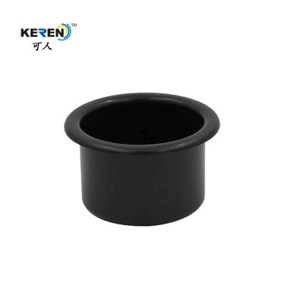 China KR-P0222 PP Matt Surface Recessed Cup Holder 113mm Top Diameter for Sofa Chair for sale