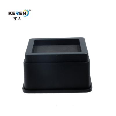 China KR-P0413 Durable Stackable Adjustable Bed Risers Square 2 Inch 8 Pack Heavy Duty 1000kg for sale