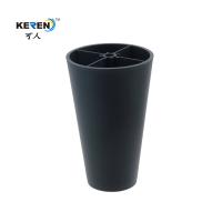 China KR-P0376 Plastic Furniture Legs Adjustable 120mm Height 90g Weight Replacement for Sofa Bed for sale