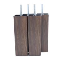 China SGS Wood Finished Plastic Cabinet Feet 150mm Height 200kg Load Capacity Heavy Duty Furniture Support for sale