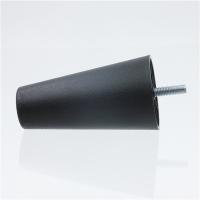China 60mm Plastic Sofa Leg with M8 Thread Heavy Duty Furniture Support 110mm Height for sale