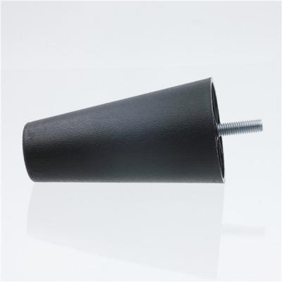 China 60mm Plastic Sofa Leg with M8 Thread Heavy Duty Furniture Support 110mm Height for sale