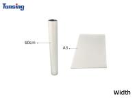 China DTF Heat Transfer PET Film 60cm Width 100m Length For T Shirt Ink Printing for sale