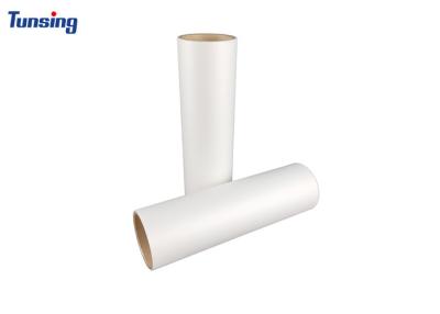 China 130-140C Heat Transfer PET Film Double Sided Matte 30cm 33cm 60cm for DTF Printing for sale