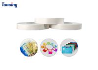 China White Transparent Hot Melt Adhesive Tape for Bank Card 0.055mm±0.008mm Thickness for sale