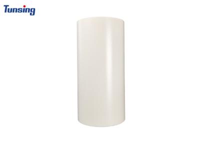 China 0.05mm 0.08mm Amber Translucent Hot Melt Glue Film EVA Adhesive Film Rolls For Metal for sale