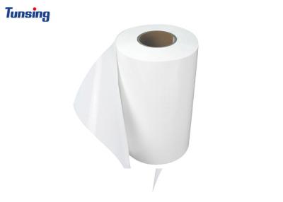 China Double Sided Polyester PES Hot Melt Film Super Strong Adhesion For Bonding Embroidery Patch for sale