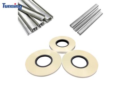 China PO Hot Melt Adhesive Tape for Sausage Clips — Single-Side Heat Seal Film for U & C Clips for sale