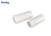China Transparent TPU Hot Melt Adhesive Film with 52 Shore A Hardness for Underwear Bonding for sale