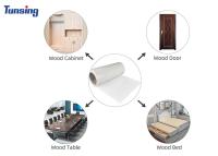 China Low Temperature Hot Melt Adhesive Film TPU Film Customizable Thickness Hot Melt Adhesive Film 0.05mm-0.20mm Optional Support Slitting for sale