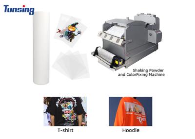 China Hot Peel Double Side Matte PET DTF Film For DTF Heat Transfer Printing for sale