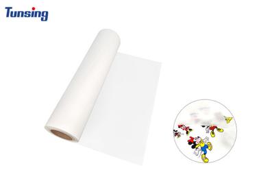 China Cold Peel 30cm 60cm Dtf Transfer Film Single Side Pet Roll for sale