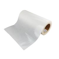 China Aluminum Bonding Hot Melt Adhesive Film Double-side Lamilating Hot Melt Glue Film For Logo for sale