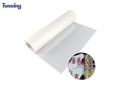 China Heat Transfer DTF PET Film with Double Sided Matte Warm and Cold Peel DTF PET Film for sale