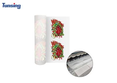 China DTF Transfer Film Roll Double Sided Matte Cold And Hot Peel For DTF Printer for sale