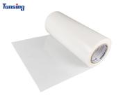 China Milky White Transparent Hot Melt PES Film Textile Fabric Hot Melt Adhesive Film For Embroidery Patch for sale