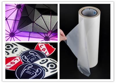 China 1380mm Hot Melt Adhesive Film Thermoplastic Polyurethane For Embroidery Badges for sale