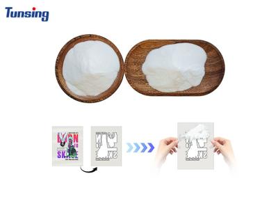 China DTF Hot Melt White Polyurethane 80-170um Soft TPU Hot Melt Adhesive Powder for DTF T-Shirt Heat Transfer Printing for sale