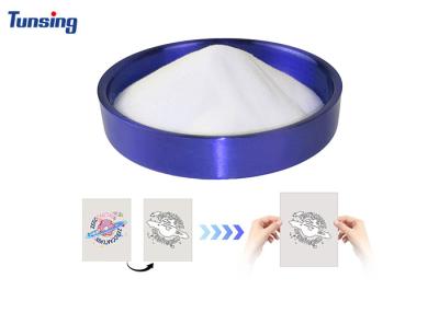 China Good Elasticity DTF Powder White TPU Hot Melt Adhesive Powder For T Shirt DTF Printing for sale