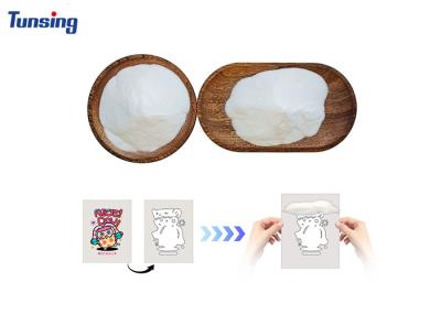 China DTF Hot Melt Powder Adhesive Easy Peel for Heat Transfer at Operation Temperature 120-160 Degrees for sale