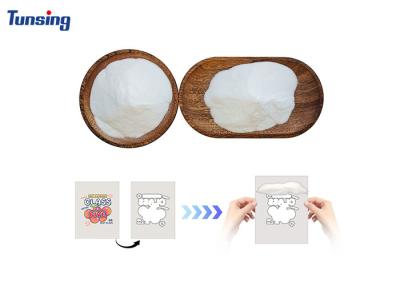 China White DTF Hot Melt Glue Soft High Stretchable DTF Powder 20KG Bag , TPU Hot Adhesive Powder for DTF Transfer Printing for sale