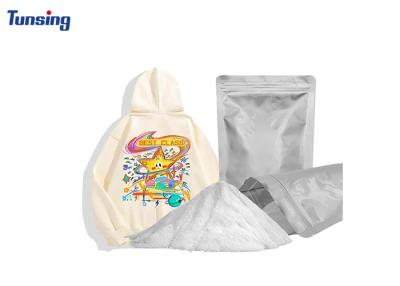 China 80-200 Micron 1kg White DTF PU TPU Powder 20kg Hot Press Hot Melt Adhesive Powder for sale