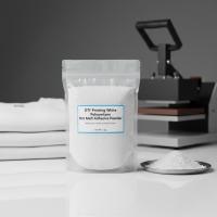 China DTF Printing White Polyurethane Hot Melt Adhesive Powder , Heat Transfer Powder for All DTF Printers for sale