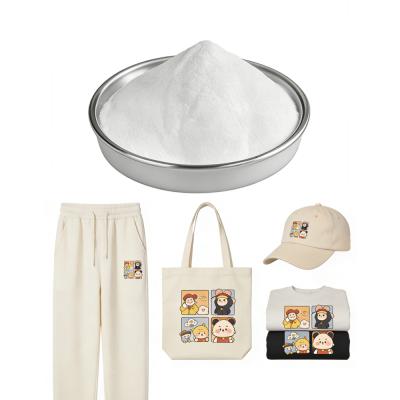 China White TPU DTF Hot Melt Powder with Soft Handfeel for 80-200 μm DTF Printing for sale
