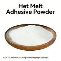 China 1kg DTF Powder 100% TPU White Heat Transfer Hot Melt  Adhesive Powder for T Shirt Printing DTF Powder for sale