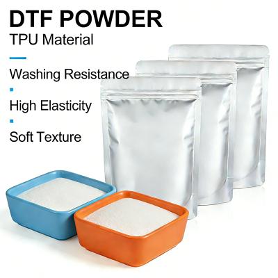 China TPU DTF Hot Melt Powder for Printing Fabric DTF Powder for XP600 Head Heat Transfer Printing for sale