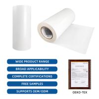 China Polyamide Hot Melt Adhesive Film DS002-2 For Textile Fabric 90℃ High Temperature Resistant Polyamide  For Embroidery for sale