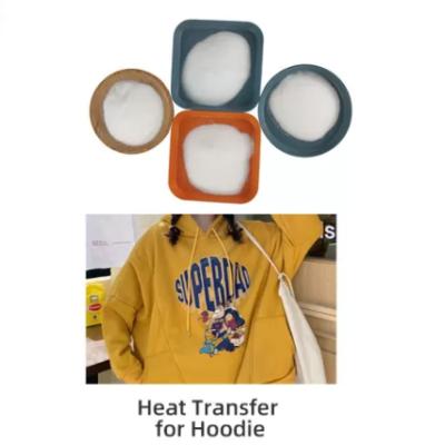 China DS220 TPU Hot Melt Adhesive Powder for DTF Printing with Excellent Stretchability Wash Resistance and Low Melting Point for sale