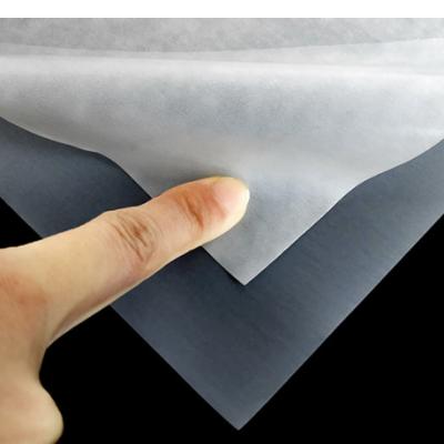 China 97A Hardness 0.15mm Thickness 1380mm Width TPU Hot Melt Adhesive Film for PU Fabric and SBR Diving Material for sale