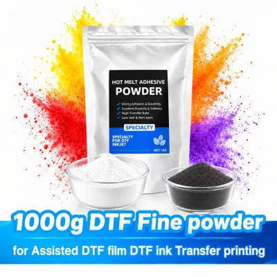 China DTF Hot Melt Powder Adhesive Glue Powder for Direct Film Print – Suitable for All Garment Fabrics for sale