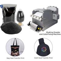 China Black Anti-Sublimation TPU Hot Melt Powder for Polyester Fabrics | 80-200 μm DTF Adhesive Powder for sale