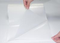China Polyester Resin Adhesive PES Hot Melt Adhesive Film Milky White Translucent For PVC for sale