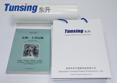 China PA Polyamide Hot Melt Adhesive Film For Textile Fabric Sky Blue Transparent Color for sale