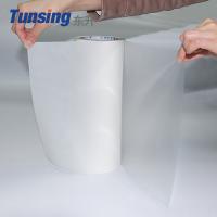 China Double Sided Hot Melt Adhesive Film Polyester Release Liner For Fabric Lamination for sale
