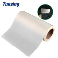 China Heat Resistance Hot Melt Glue Film Adhesive Tape Polyester Composition For Metal for sale