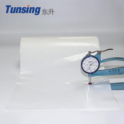China Glassine Release Paper Hot Melt Adhesive Film 250 Micron Glue For Pvc Polyester for sale